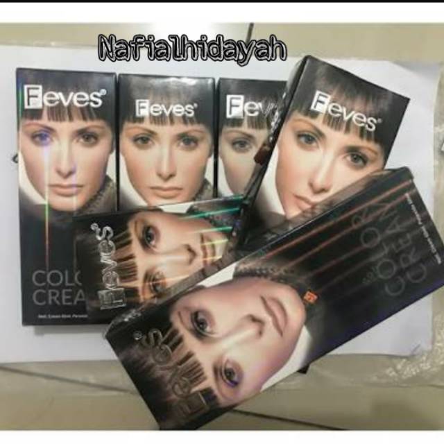 Jual Feves Color Cream Hair All Variant 60ml | Shopee Indonesia