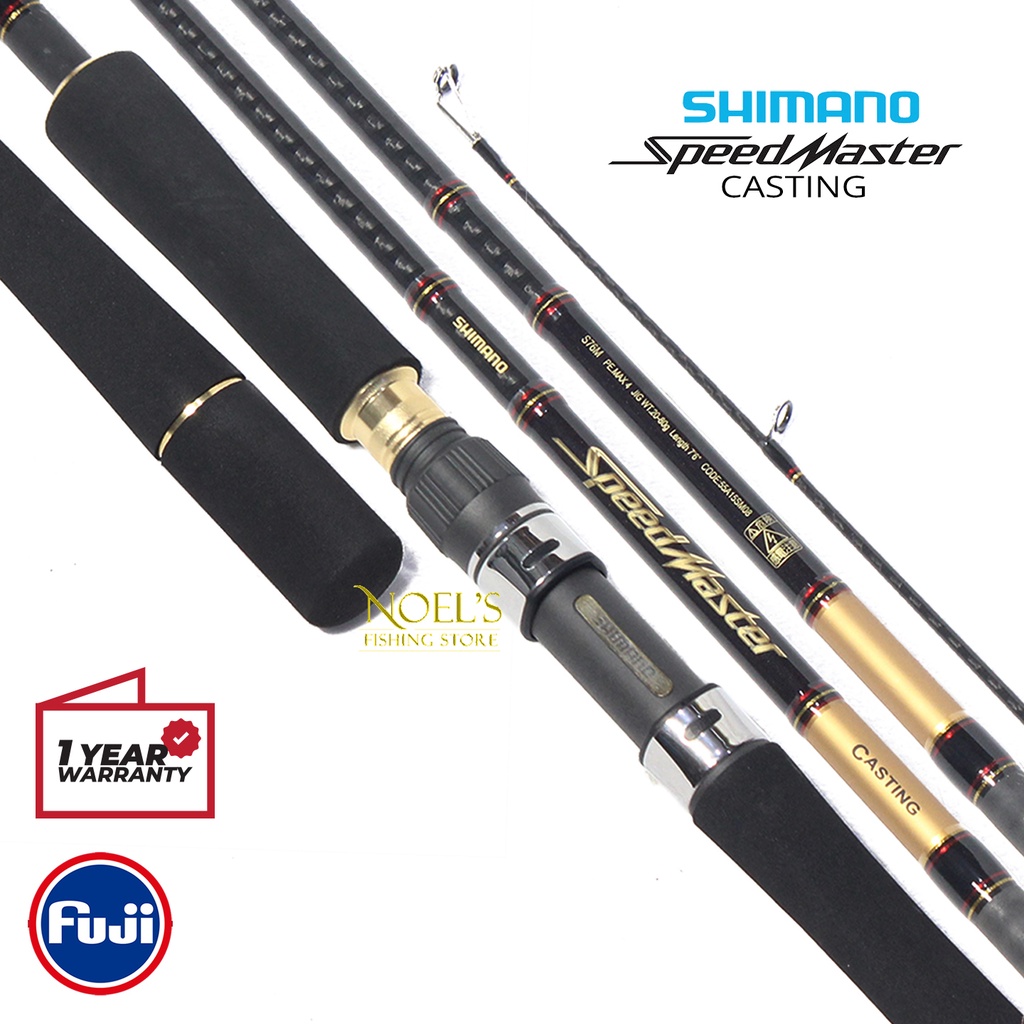 Jual Joran Shimano SPEED MASTER CASTING | Fuji Alconite | SpeedMaster Popping Laut Resmi ...