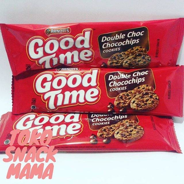 Jual Good Time Double Choc Chocochips Cookies isi 12 pcs | Shopee Indonesia