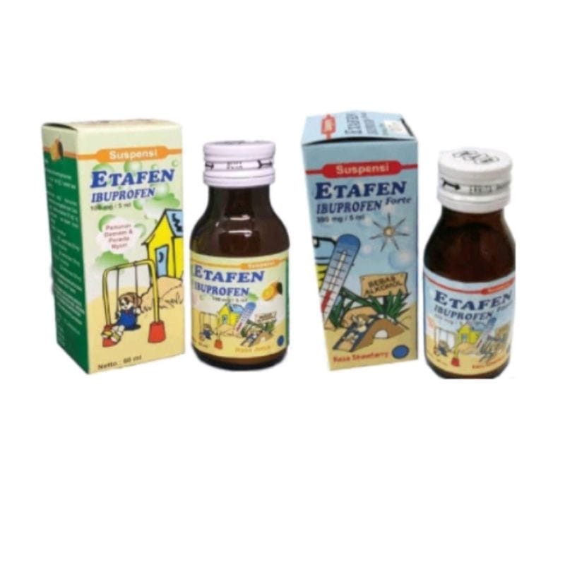 Jual ETAFEN SIRUP & ETAFEN FORTE 60 ml - Penurun Demam Dan Pereda Nyeri ...