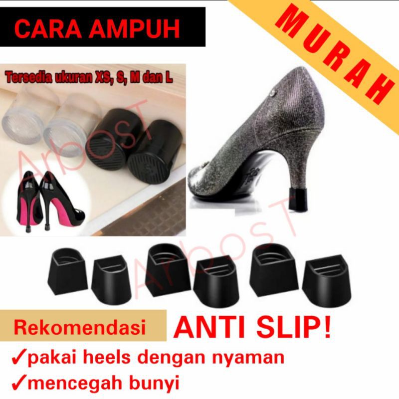 Jual Protector Insole Pelindung High Heels Anti Slip Sticker Sol Sepatu ...