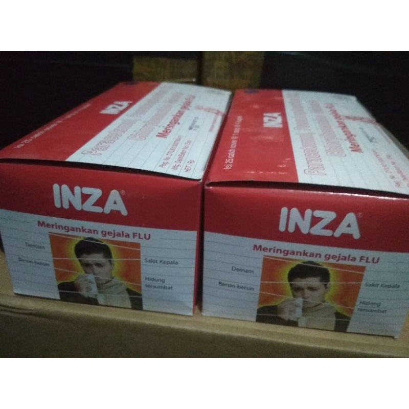 Jual INZA Satu box isi 25strip @ 1strip 4kaplet (Bonus untuk pembeli ...