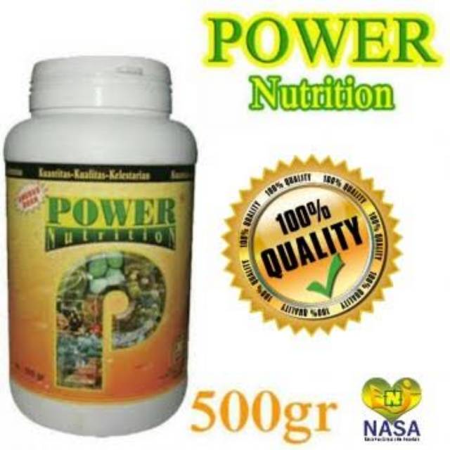 Jual pupuk organik power nutrition nasa 500 gr - pupuk pelebat buah ...
