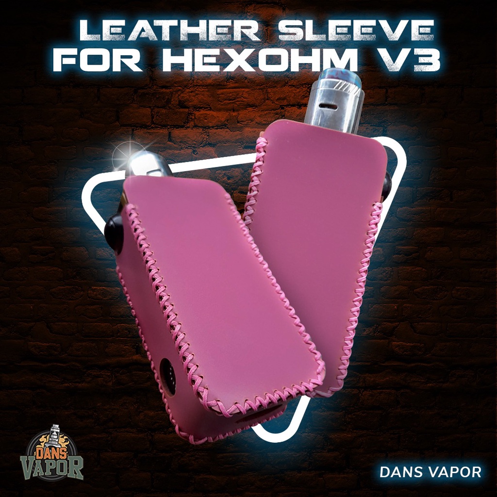 Jual Pink Leather Sleeve Case Hexohm V.3 Anodized | Shopee Indonesia