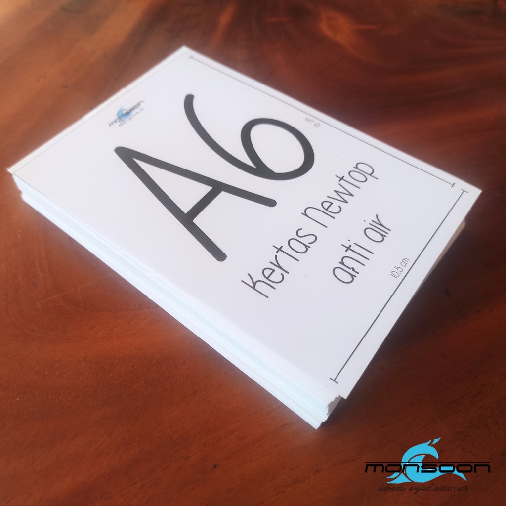 Jual Kertas Anti Air A6 | Kertas Newtop | Monsoon Indonesia Outdoor ...