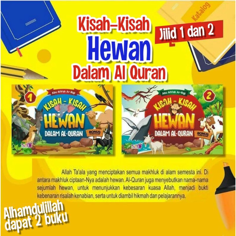 Jual KISAH - KISAH HEWAN DALAM AL-QUR’AN | Shopee Indonesia