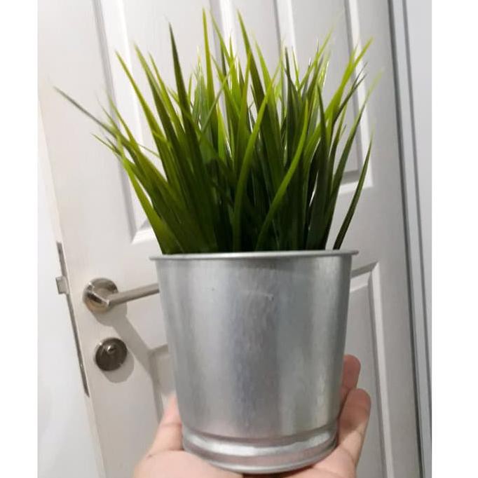 Jual Salestok!14- A889 Ikea Pot Bunga Kaleng Vas Baja - Wadah Serbaguna ...