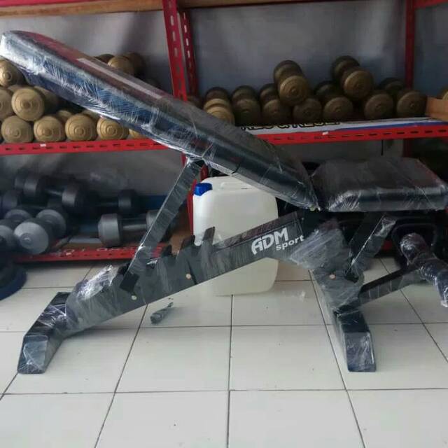 Jual Sit up bench adjustable bangku bench press kursi fitness kursi sit ...