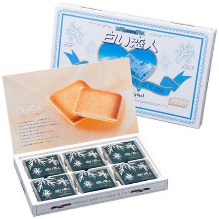 Jual Shiroi Koibito White Chocolate Cookies (Original Japan) | Shopee ...