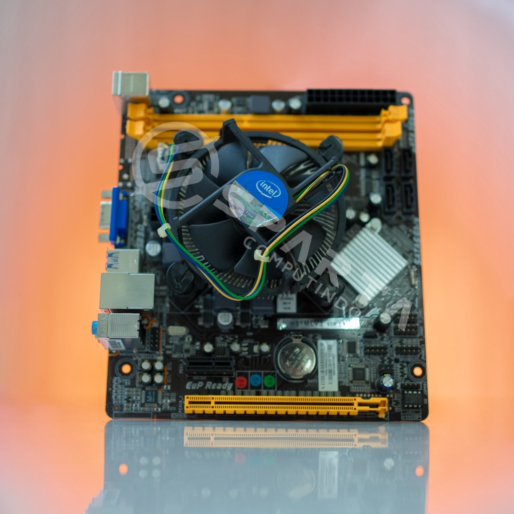 Jual Paketan Motherboard Biostar H81MDV3 LGA 1150 + Fan Processor | Shopee Indonesia
