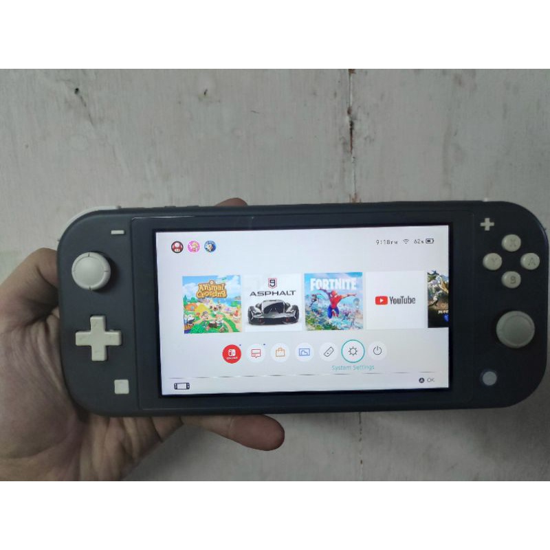 Jual Nintendo switch lite grey + 64GB SDCard | Shopee Indonesia