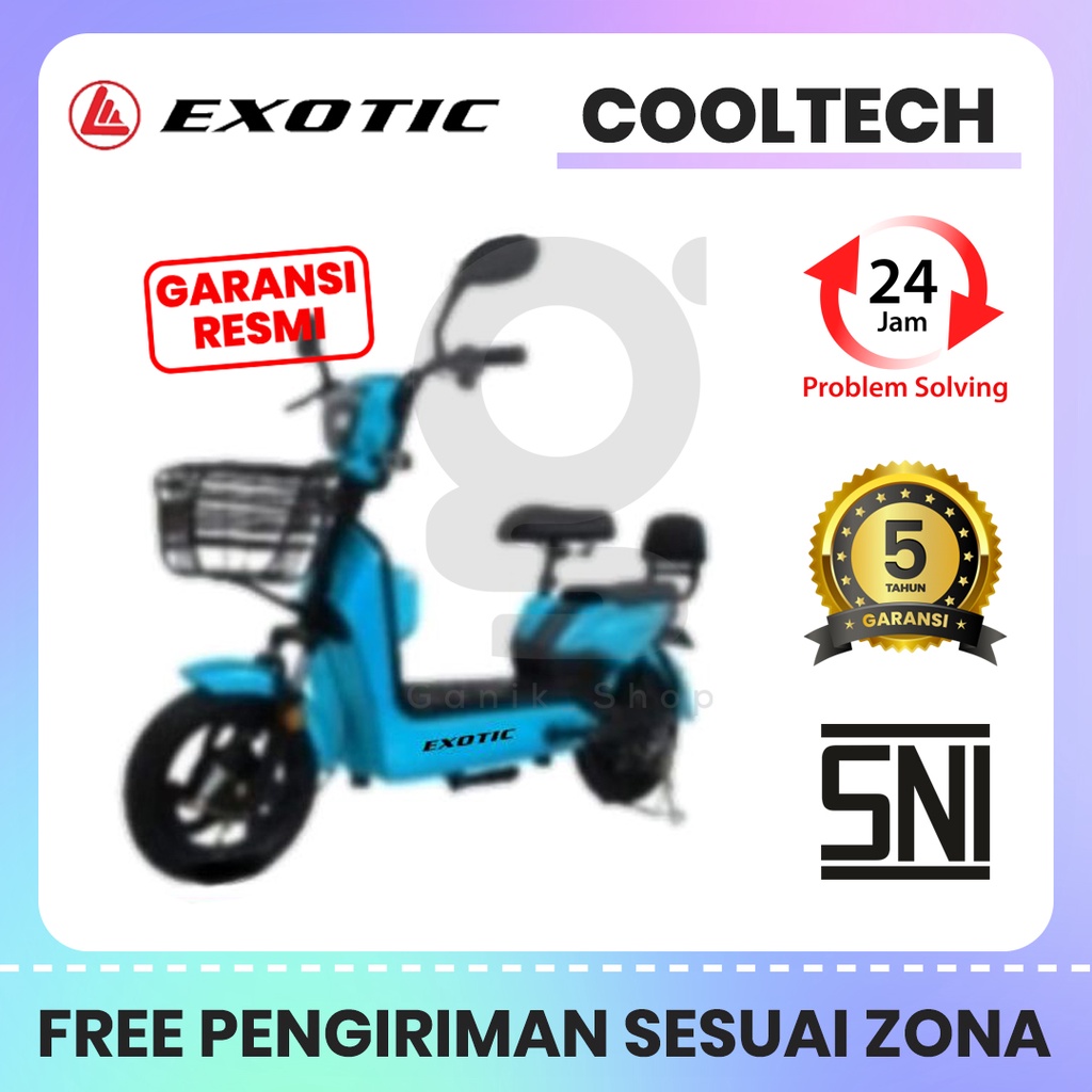 Jual Sepeda Listrik EXOTIC GROZA REVOLVE COOLTECH dari PACIFIC Original ...