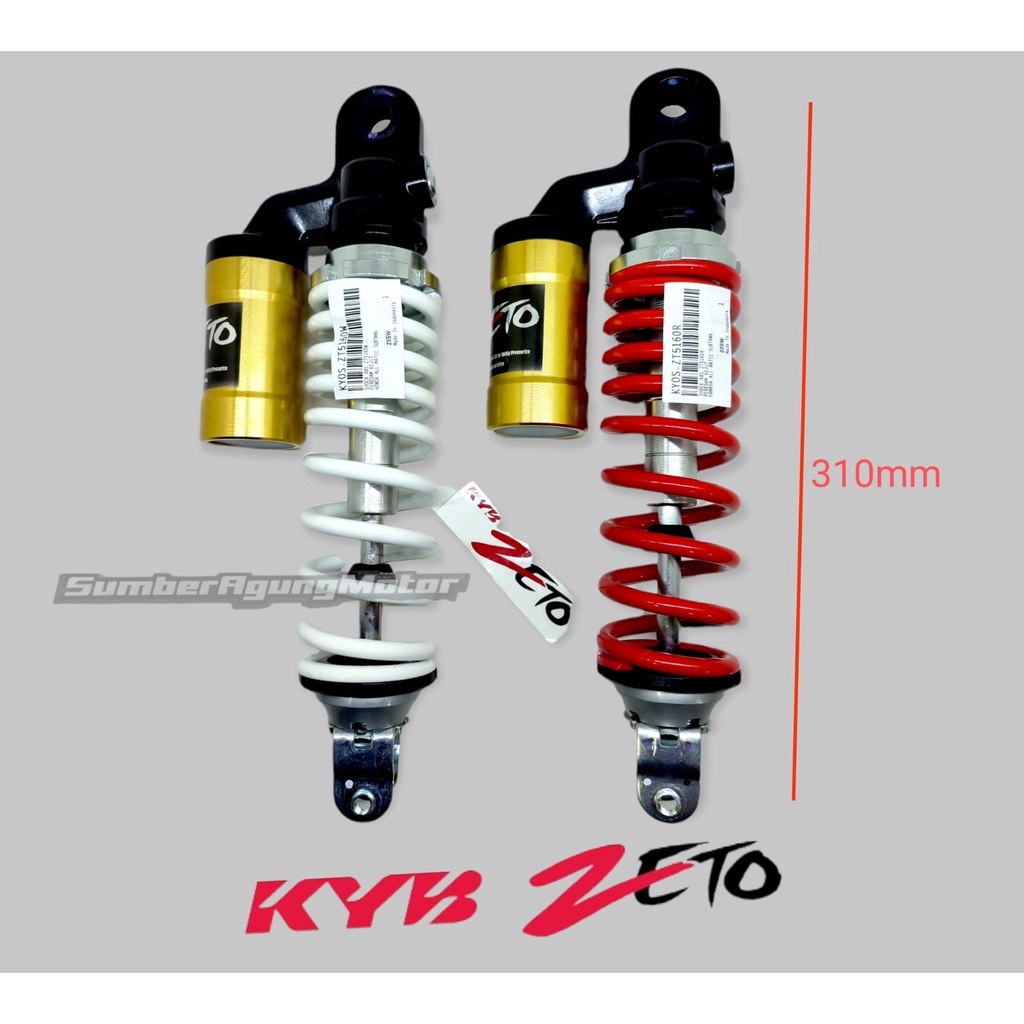 Jual KAYABA ZETO TABUNG SHOK SHOCKBREAKER MIO BEAT SPACY VARIO 125 VARIO 310 MM KAYABA TABUNG ...