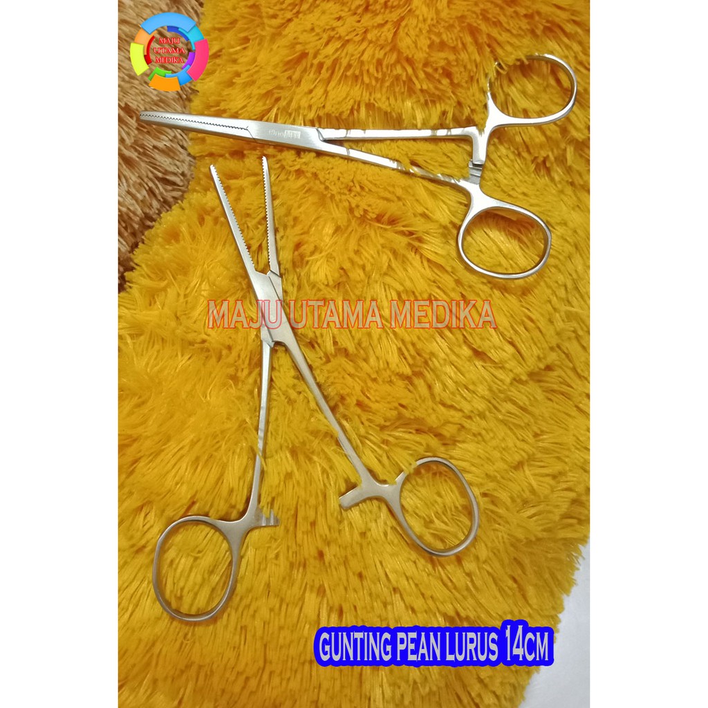 Jual Pean Lurus 14cm Onemed , Klem Arteri Lurus 14cm Onemed | Shopee ...