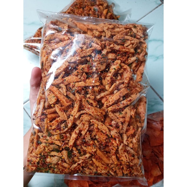 Jual BASRENG CRISPY PEDAS DAUN JERUK STIK BASRENG 1KG | Shopee Indonesia