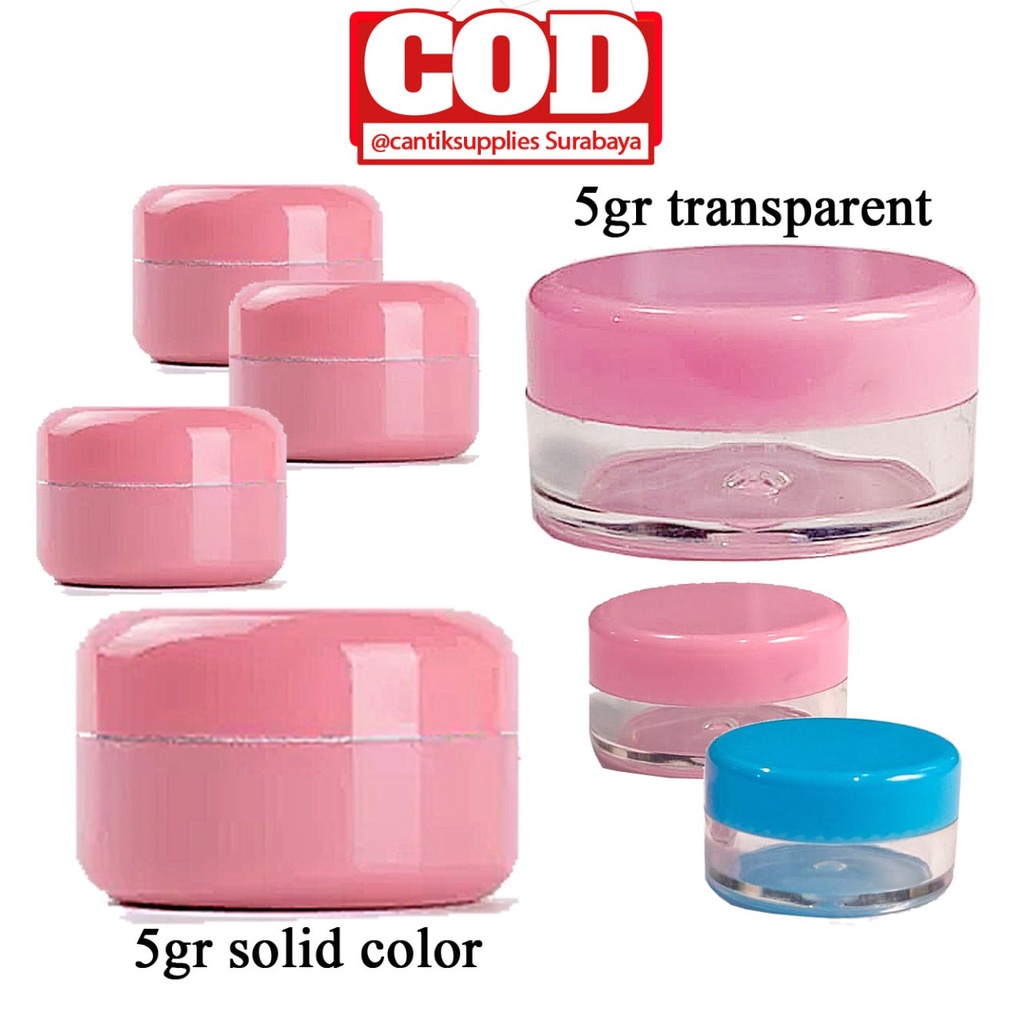 Jual TEMPAT KRIM KOSONG / POT CREAM KOSONG 5 GR / TEMPAT CREAM | Shopee ...