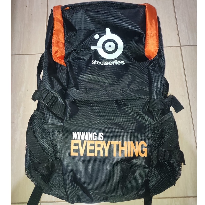 Jual Tas Gaming Backpack Ultimate MSI ( Orange ) | Shopee Indonesia