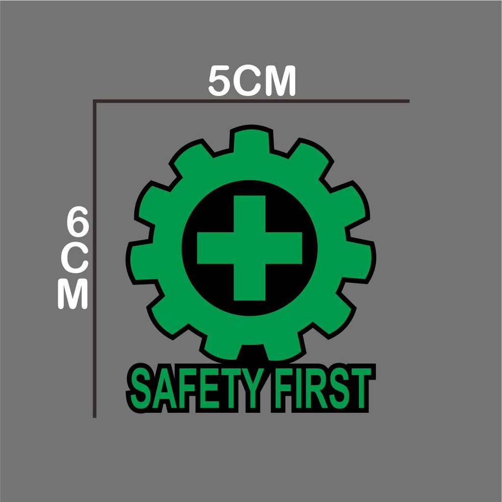 Jual CUTTING STICKER STIKER REFLEKTIVE LOGO SAFETY HELM PROYEK | Shopee ...