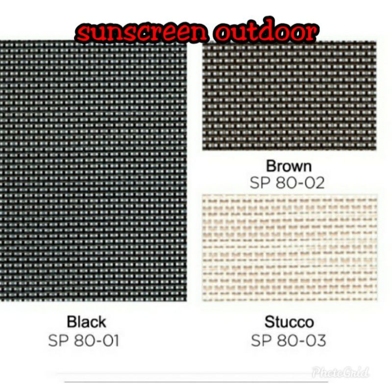 Jual Rollerblind tirai gulang sunscreen outdoor suntex | Shopee Indonesia