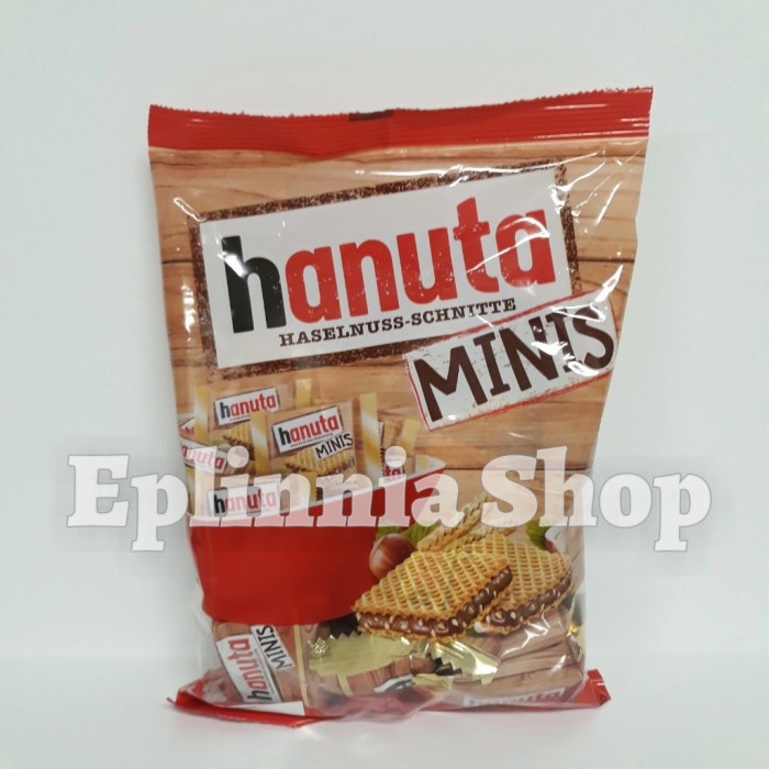 Jual Wafer Hanuta Minis Haselnusd Schnitte 200 gr Wafer Mini Bentuk ...