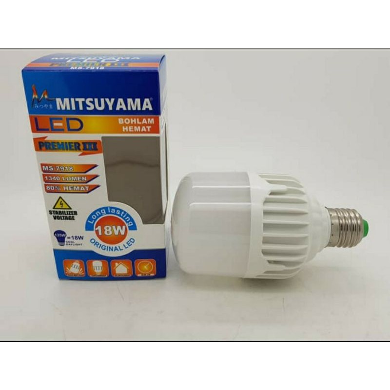 Jual Lampu Led Kapsul 18 Watt PREMEIR III Model Capsule Merk Mitsuyama | Shopee Indonesia