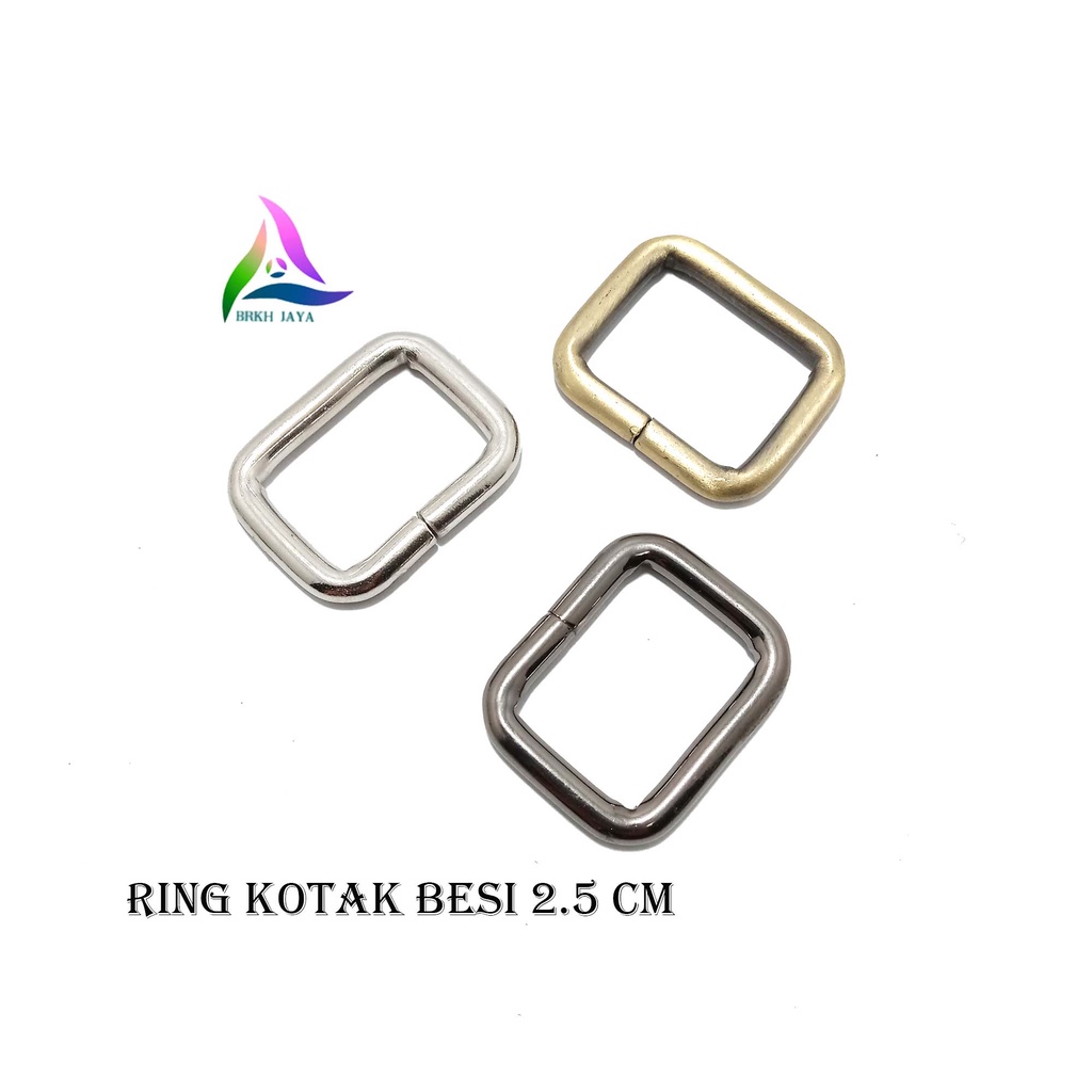 Jual RING KOTAK TAS BESI UKURAN 2.5 CM TEBAL PREMIUM | Shopee Indonesia