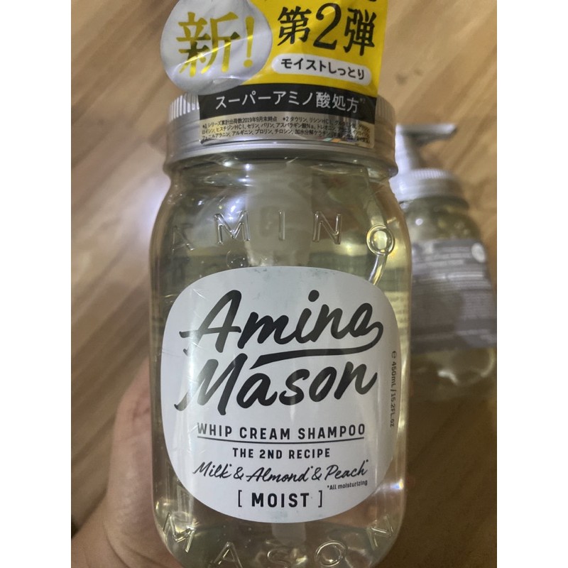 Jual Amino Mason Smooth Shampoo 450 ml | Shopee Indonesia