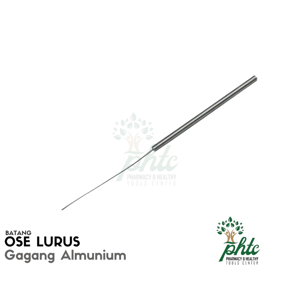 Jual Ose Lurus Gagang Aluminium 25cm l Jarum Inokulum Lurus l Jarum Ose ...