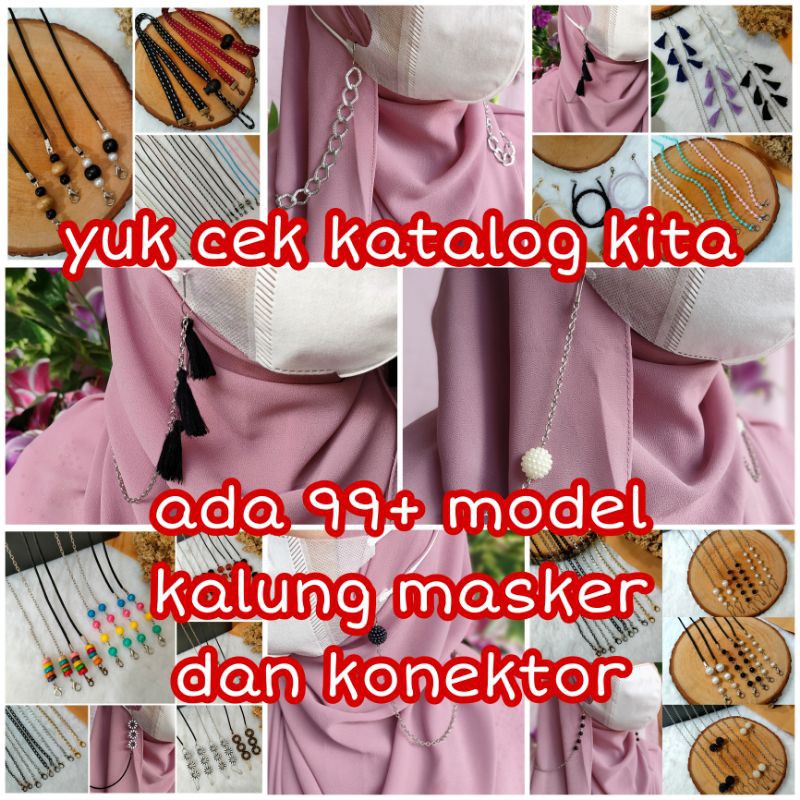 Jual STRAP MASKER RANTAI TALI MASKER KOREA | GANTUNGAN MASKER | KALUNG ...