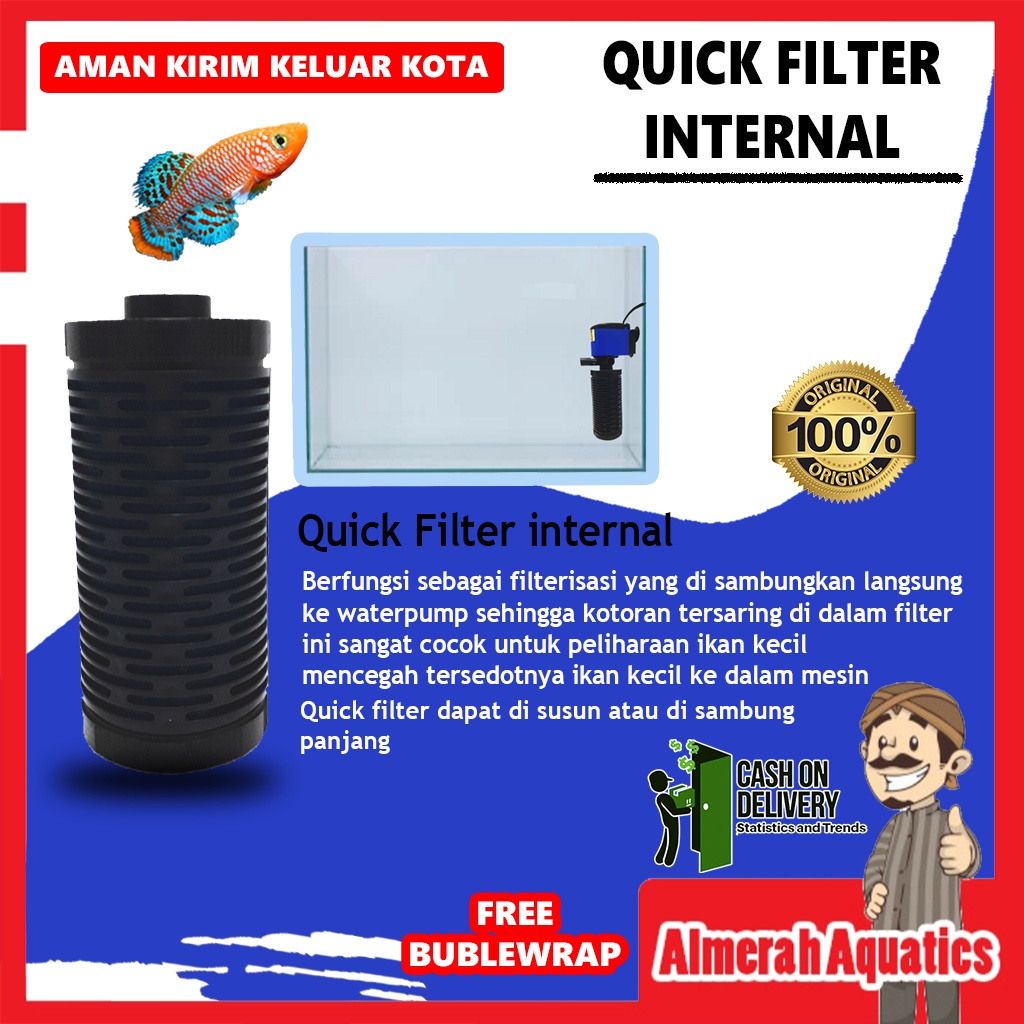 Jual filter tabung mesin aquarium water filter aquascape ORIGINAL ...