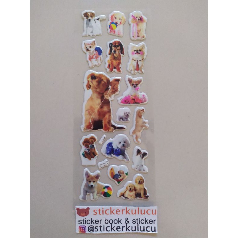 Jual Stiker timbul ANJING 7x19cm | Shopee Indonesia