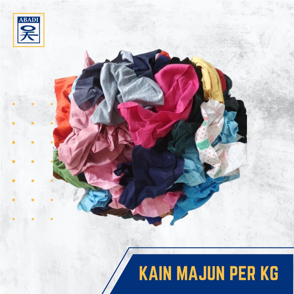 Jual KAIN MAJUN PER KG CAMPUR | Shopee Indonesia