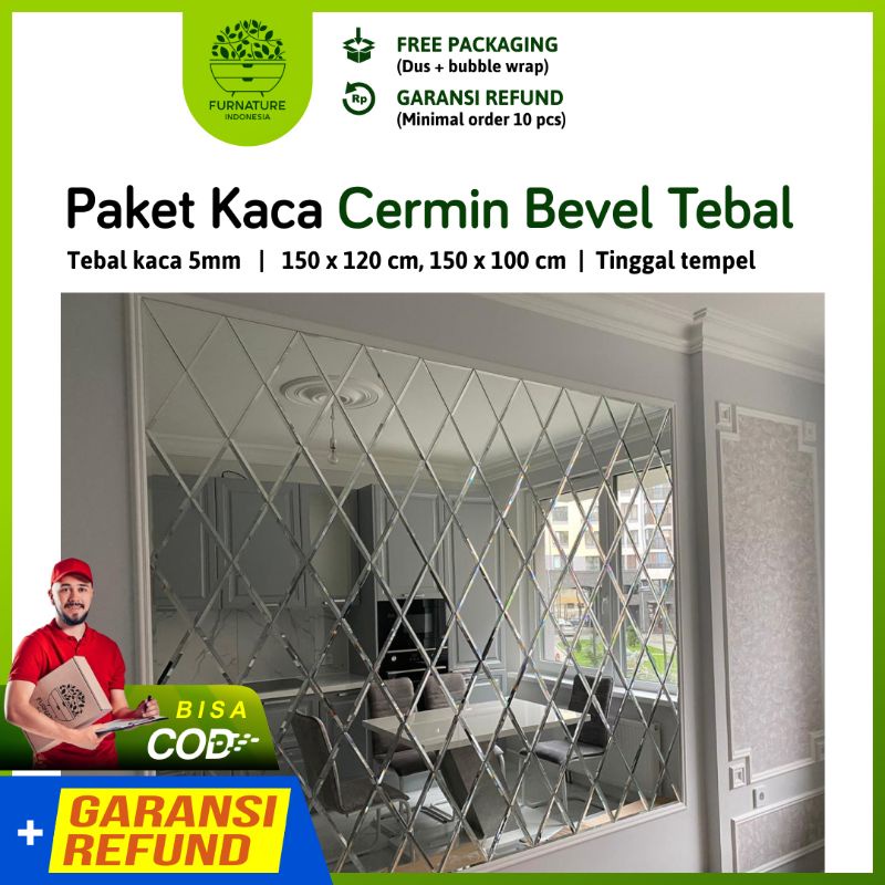 Jual cermin dinding - kaca cermin - kaca cermin dinding | Shopee Indonesia