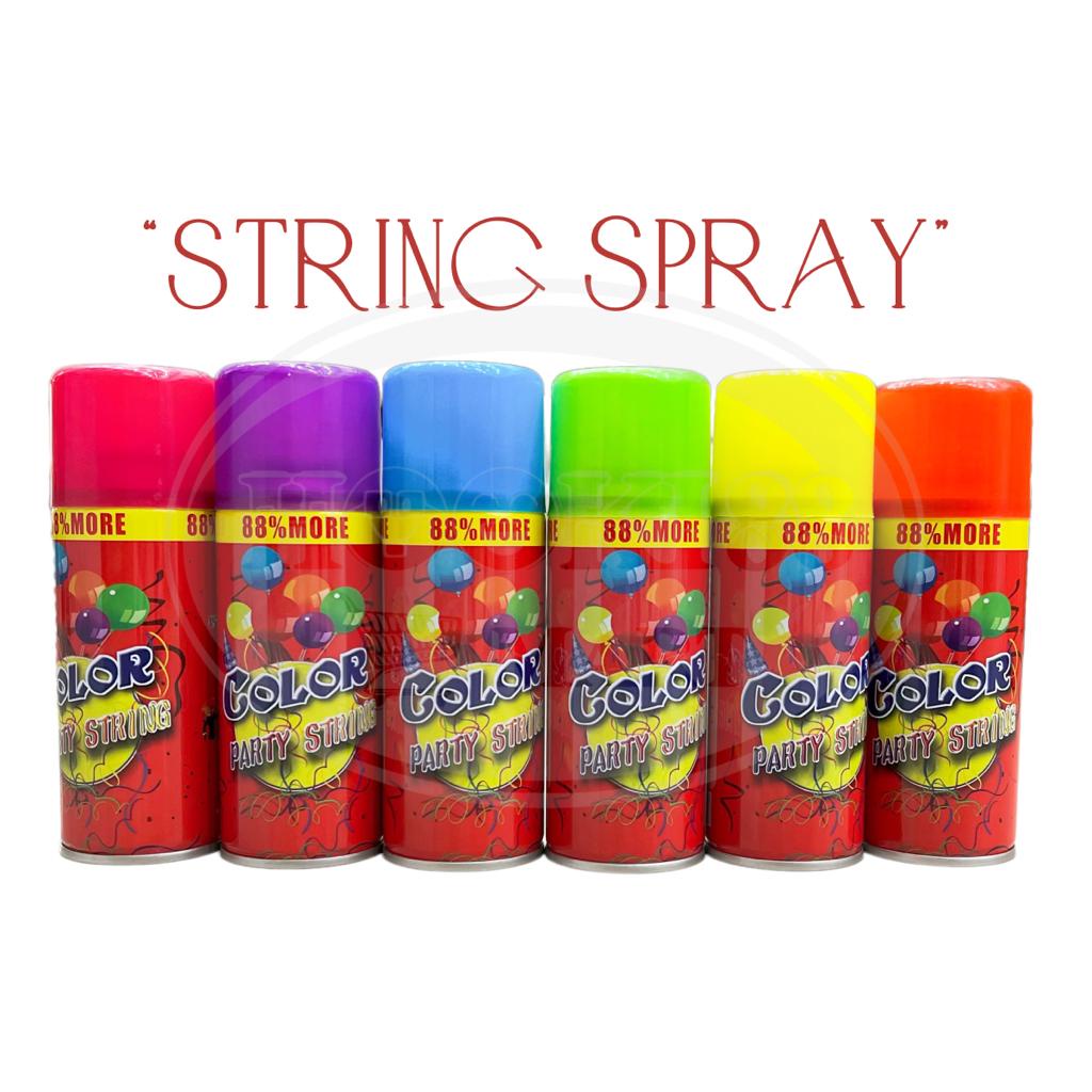 Jual Color String Spray / Party String Spray / Semprotan Jaring Laba ...