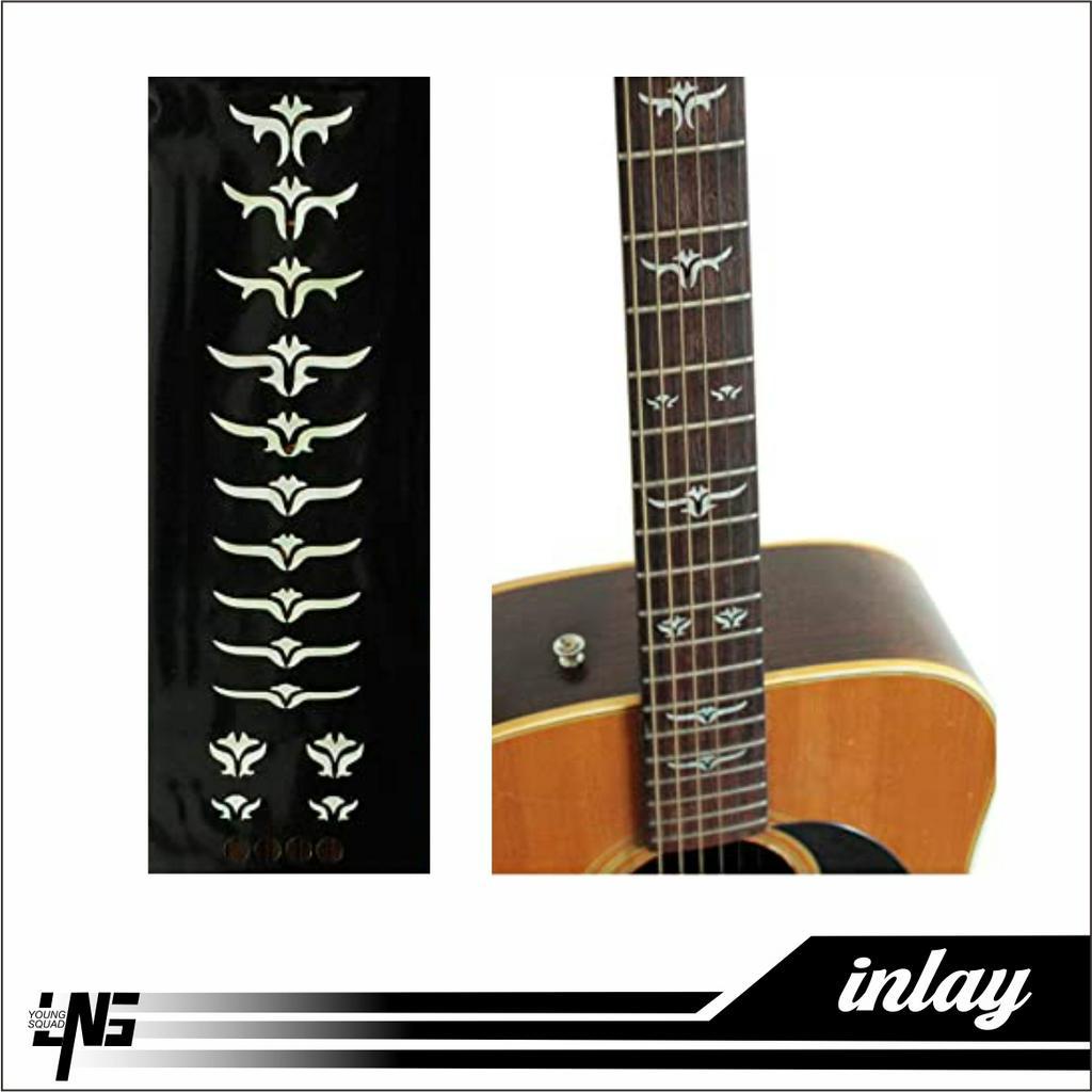 Jual Stiker Inlay Decal Stiker Fretboard Gitar Akustik Elektrik 2 ...