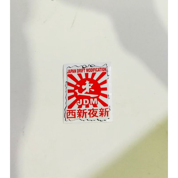 Jual Sticker JDM /Japan Drift Modification | Shopee Indonesia
