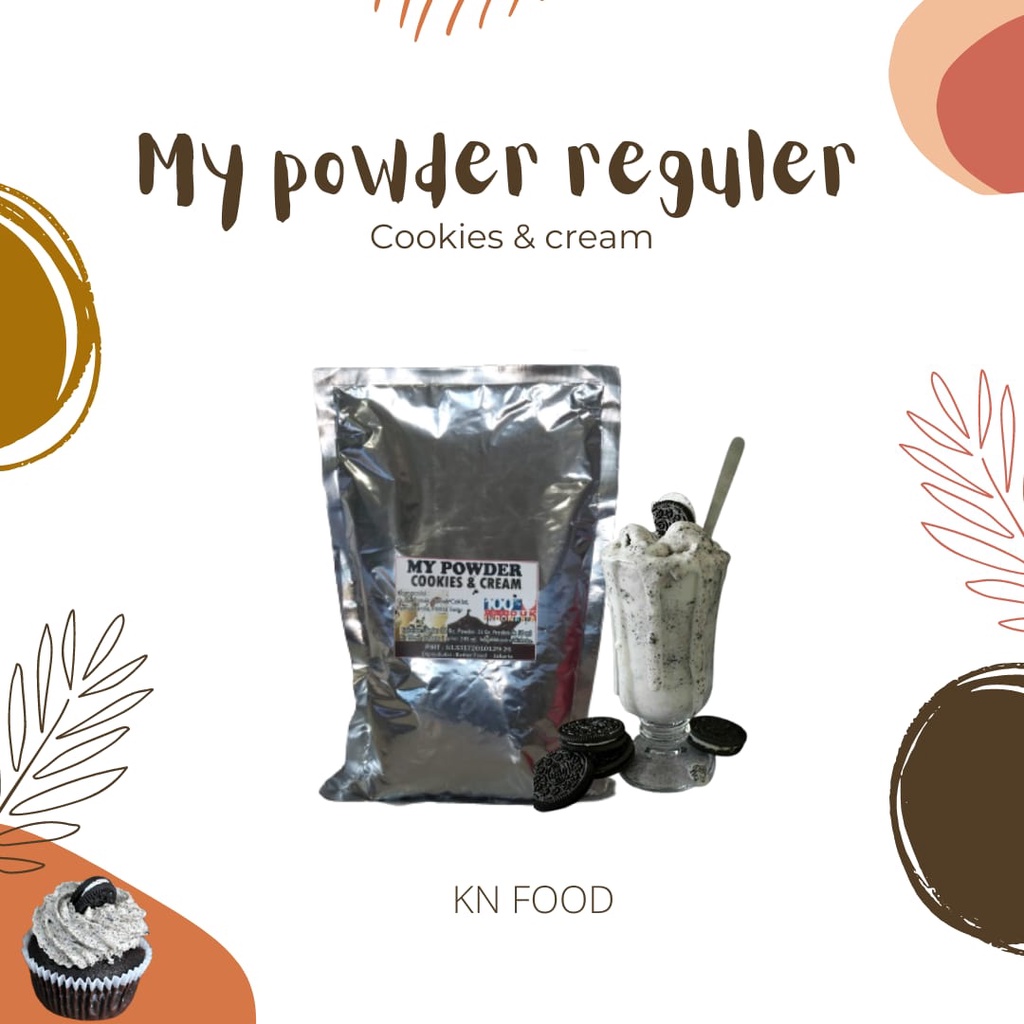 Jual Bubuk Minuman COOKIES AND CREAM 1 KG - Powder COOKIES AND CREAM ...