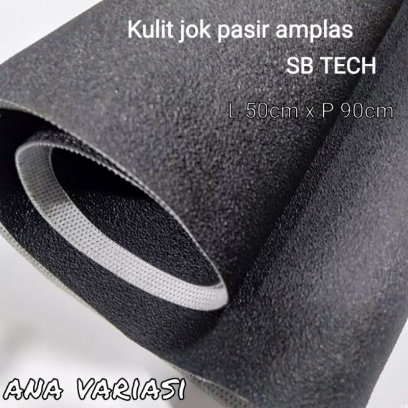 Jual kulit jok pasir amplas SB-TECH sarung jok cover hitam polos pasir ...