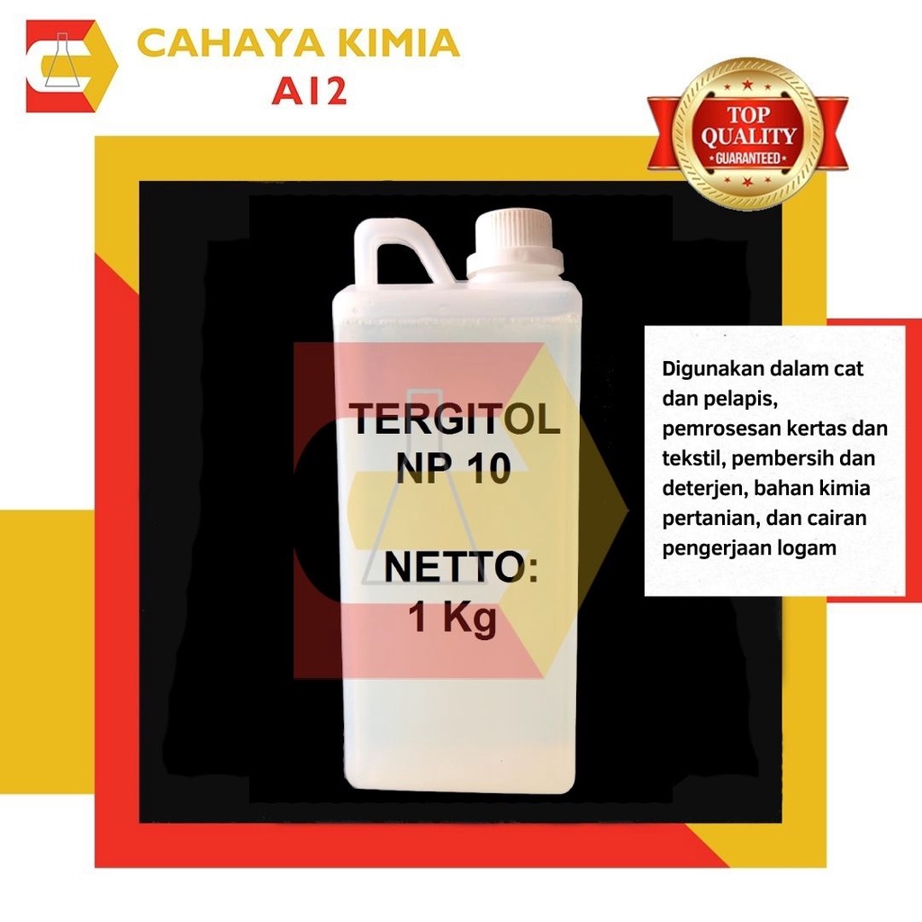 Jual NP 10 / Tergitol / Nonylphenol Ethoxylate ex Petronas 1 kg ...