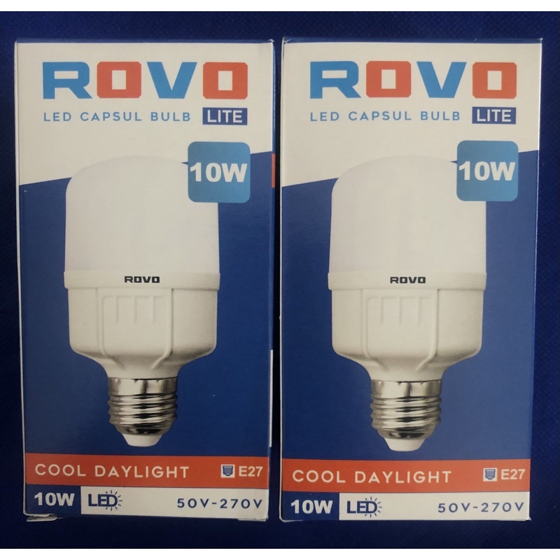 Jual LAMPU ROVO TABUNG LED 10 WATT PUTIH MURAH | Shopee Indonesia