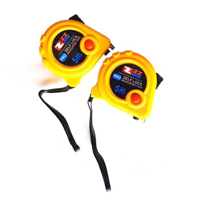Jual meteran ukur jarak 5 meter ZZONE Warna kuning | Shopee Indonesia