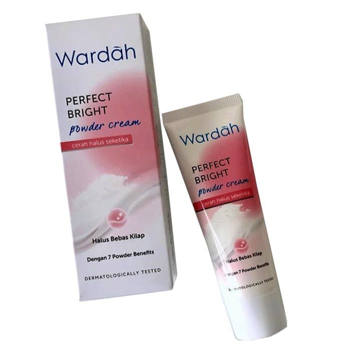 Jual ORIGINAL Wardah Perfect Bright Powder Cream Pink 20ML | Shopee ...