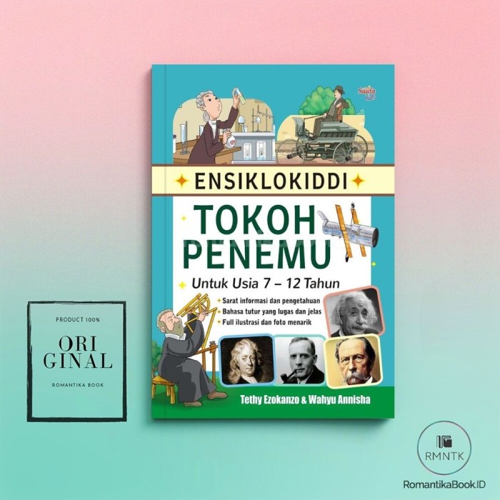 Jual BUKU ENSIKLOKIDDI TOKOH PENEMU UNTUK USIA 7-12 TAHUN - Buku Anak ...