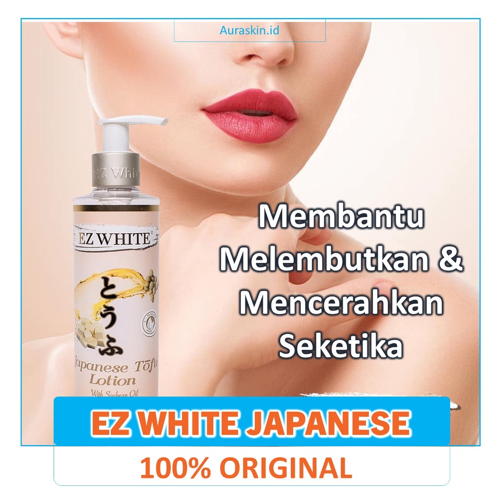 Jual EZ White Japanese Tofu with soybean oil hand and body lotion ...