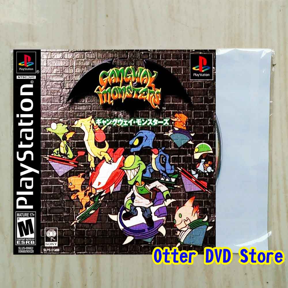 Jual Kaset CD Game Ps1 Ps 1 Gangway Monsters | Shopee Indonesia
