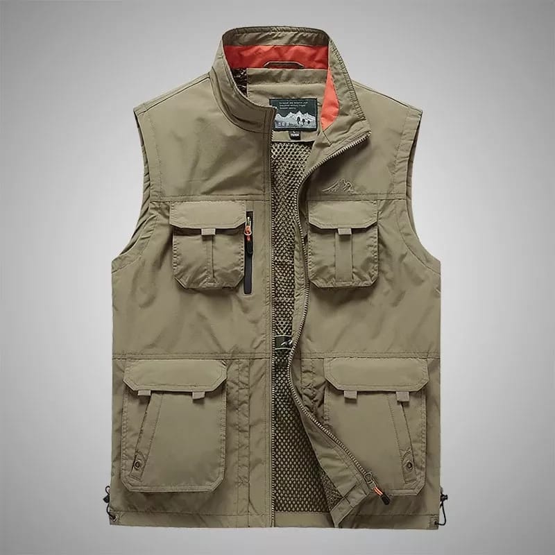 Jual jaket rompi pria/jaket vest kantor/jaket rompi lapangan | Shopee ...