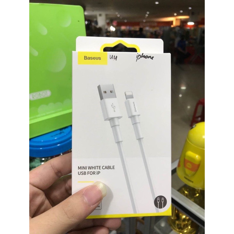 Jual KABEL BASEUS LIGHTNING IPHONE 2.4A super fast charging | Shopee ...