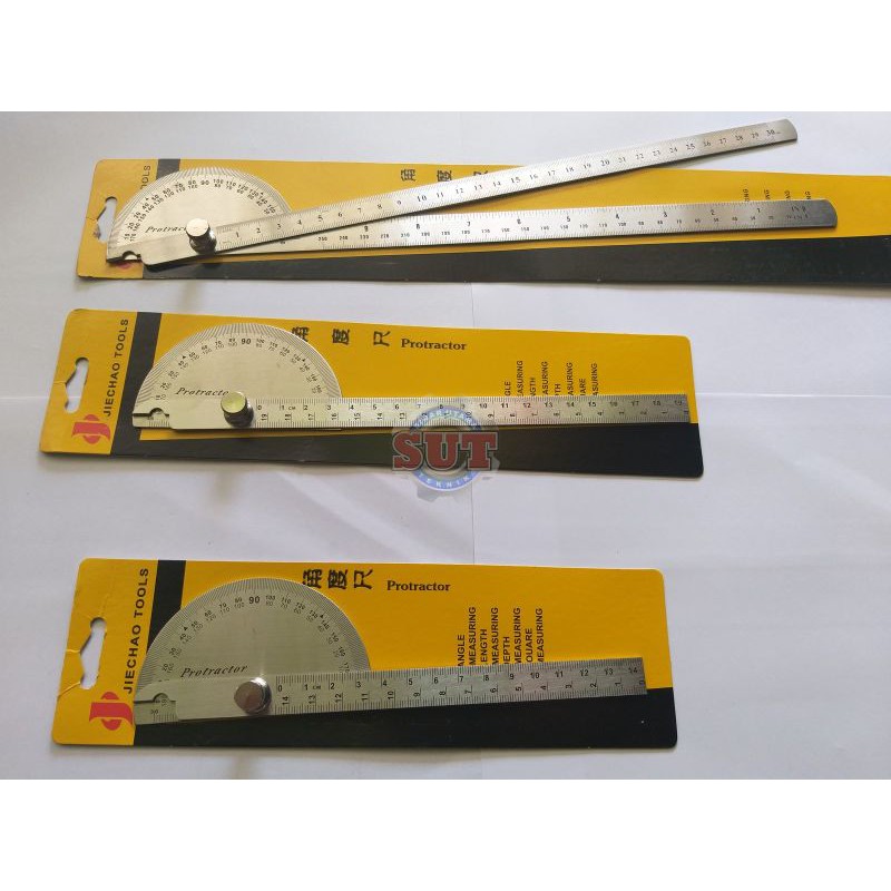Jual Protractor Busur derajat alat ukur sudut penggaris sudut derajat ...
