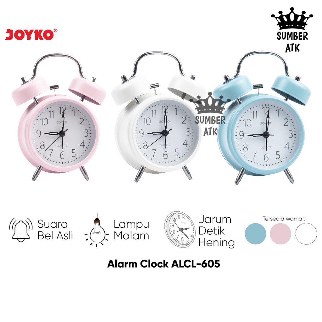 Jual Jam Beker Dering Beker Alarm Clock Joyko ALCL-605 | Shopee Indonesia