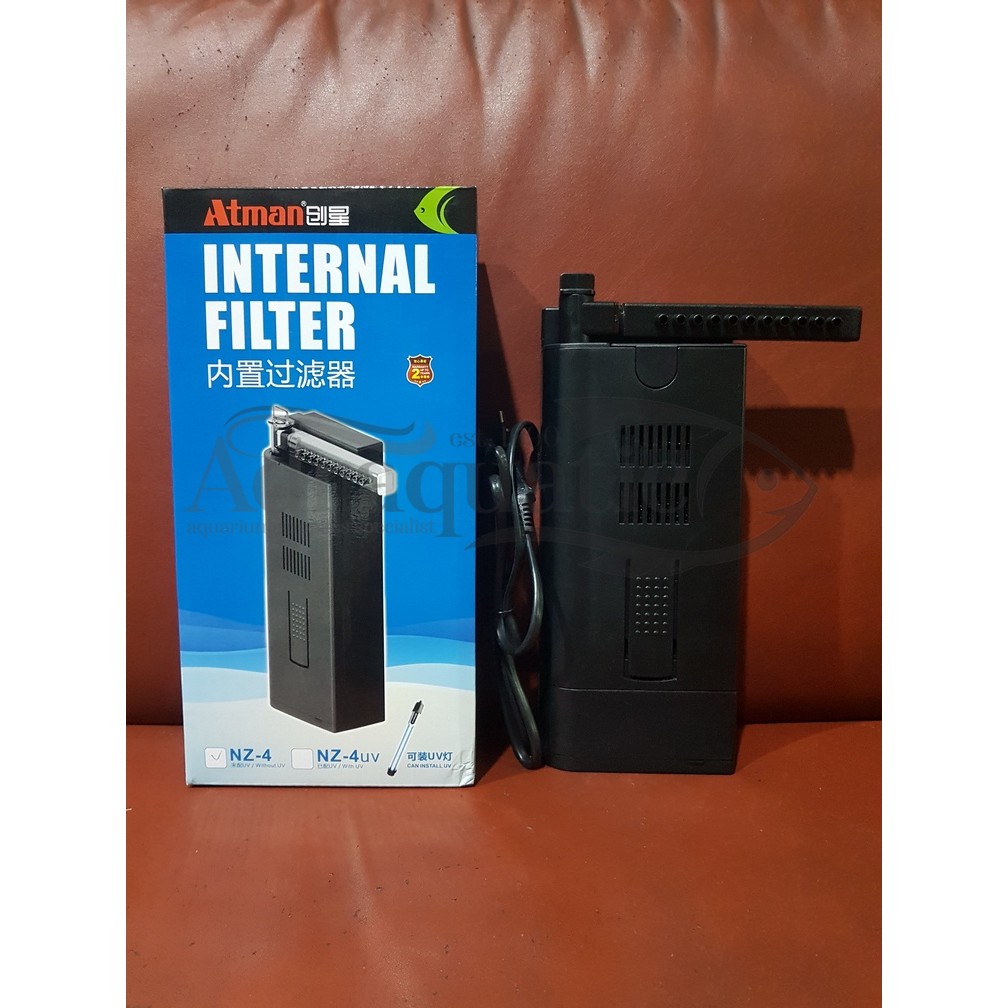 Jual ATMAN NZ-4 INTERNAL FILTER AQUARIUM POMPA AIR CELUP | Shopee Indonesia